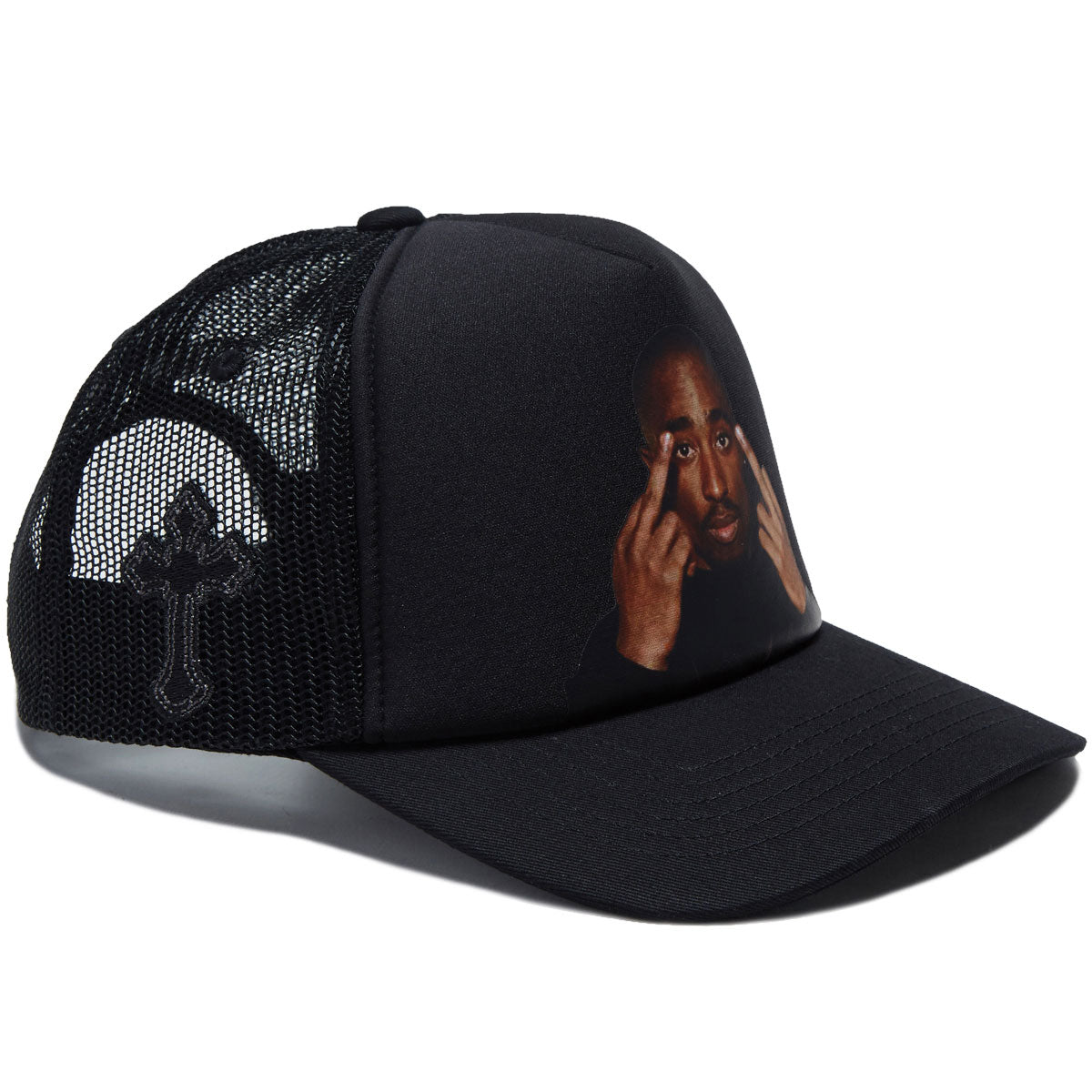 Primitive x Tupac Icon II Trucker Hat - Black – CCS Primitive x Tupac Icon II Trucker Hat - Black – CCS