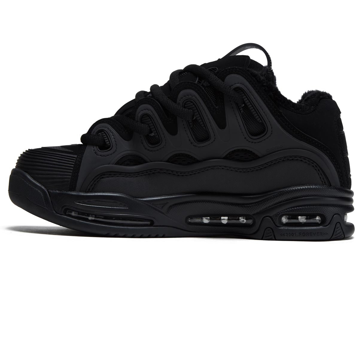 Osiris D3 2001 Shoes - Black/Black/Shearling – CCS Osiris D3 2001 Shoes - Black/Black/Shearling – CCS