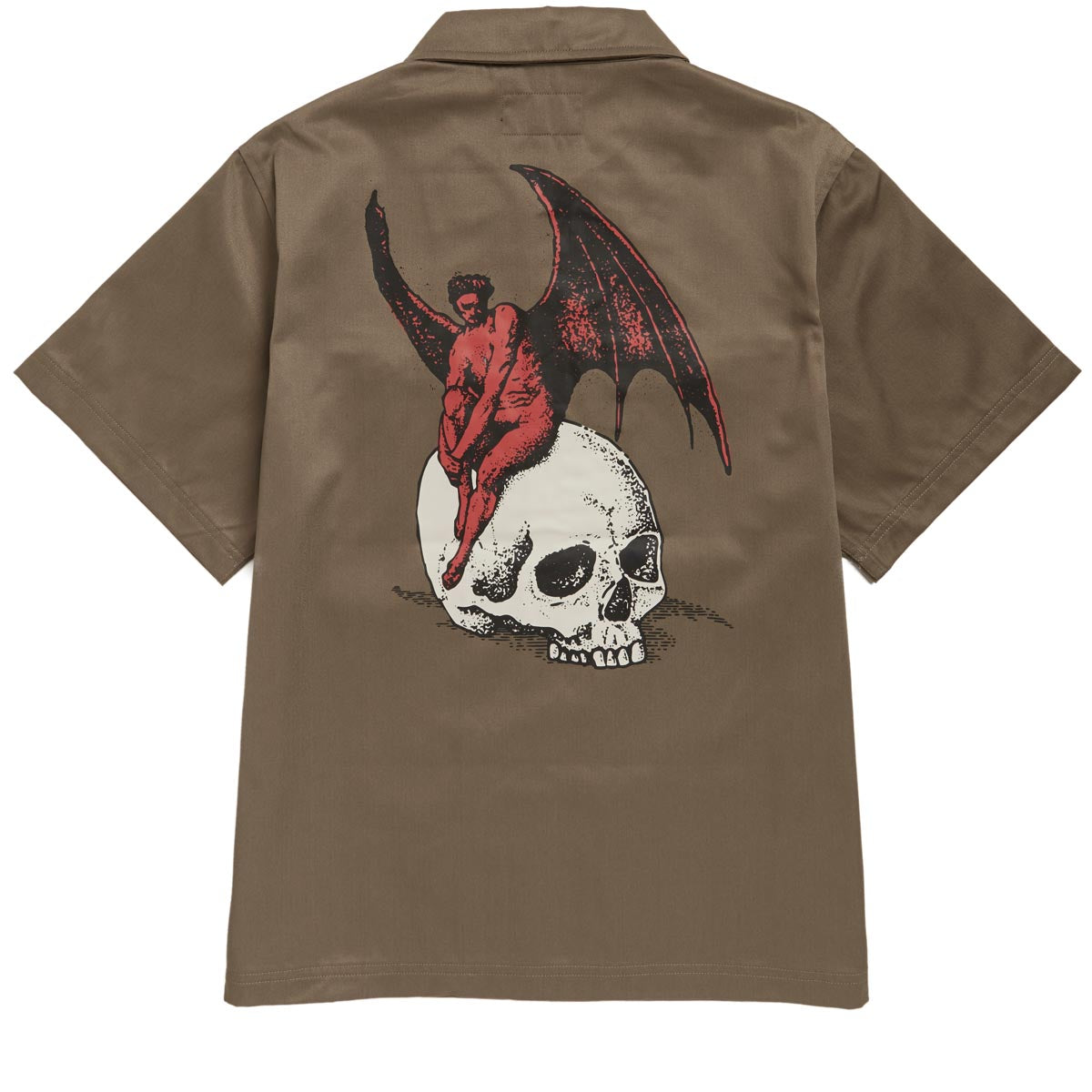 Welcome Nephilim Zip-up Work Shirt - Stone – CCS Welcome Nephilim Zip-up Work Shirt - Stone – CCS