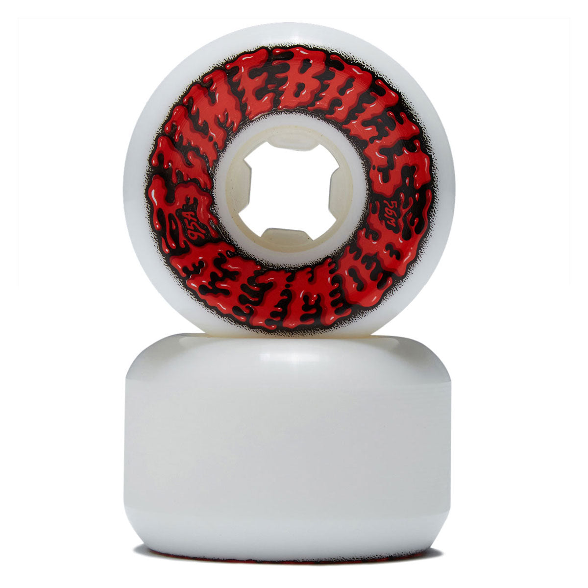 Slime Balls Geoff Rowley Vomit Mini 95a Skateboard Wheels - White - 56 ...