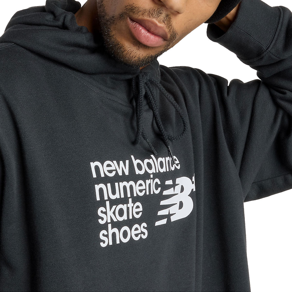 New Balance Numeric Logo Hoodie - Black – CCS