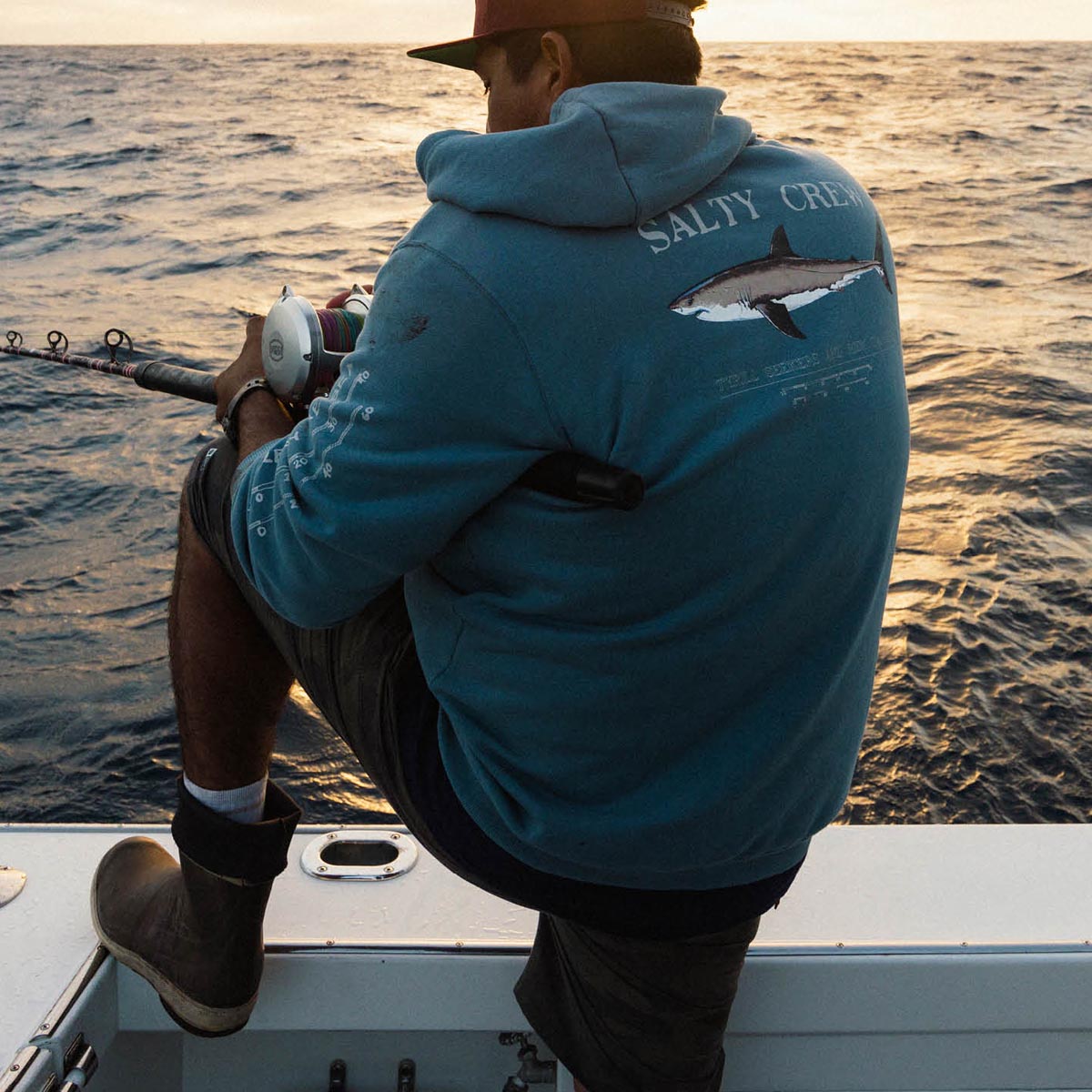 Salty Crew Bruce Hoodie - Slate – CCS