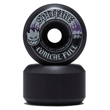 Spitfire F4 99 Team Color Pack Conical Full Skateboard Wheels - Black – CCS