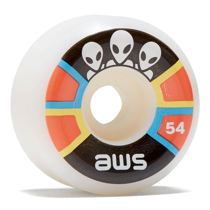 Alien Workshop Triad 97a Skateboard Wheels - White - 54mm – CCS