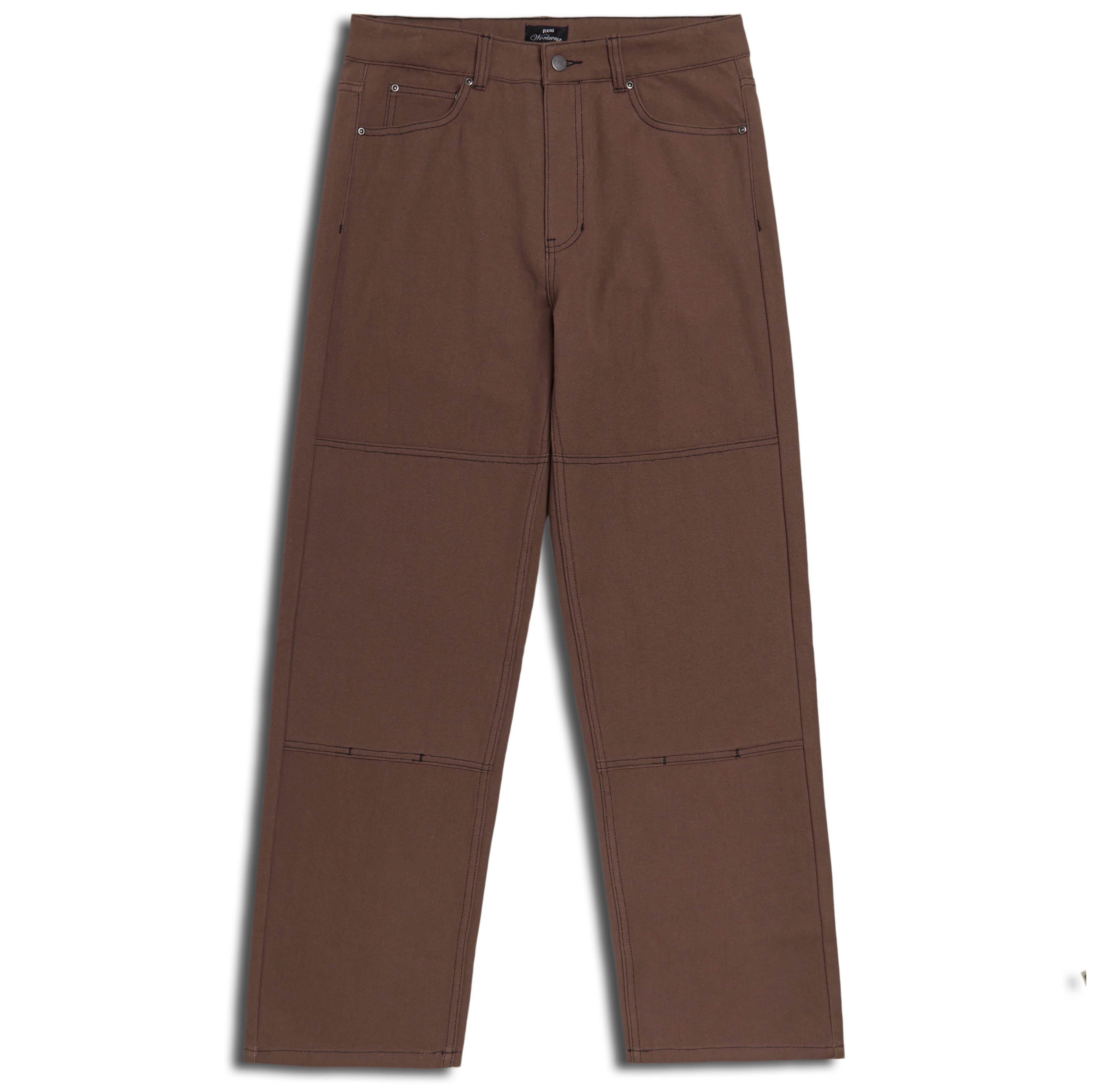 CCS Double Knee Original Relaxed Canvas Pants - Brown/Black