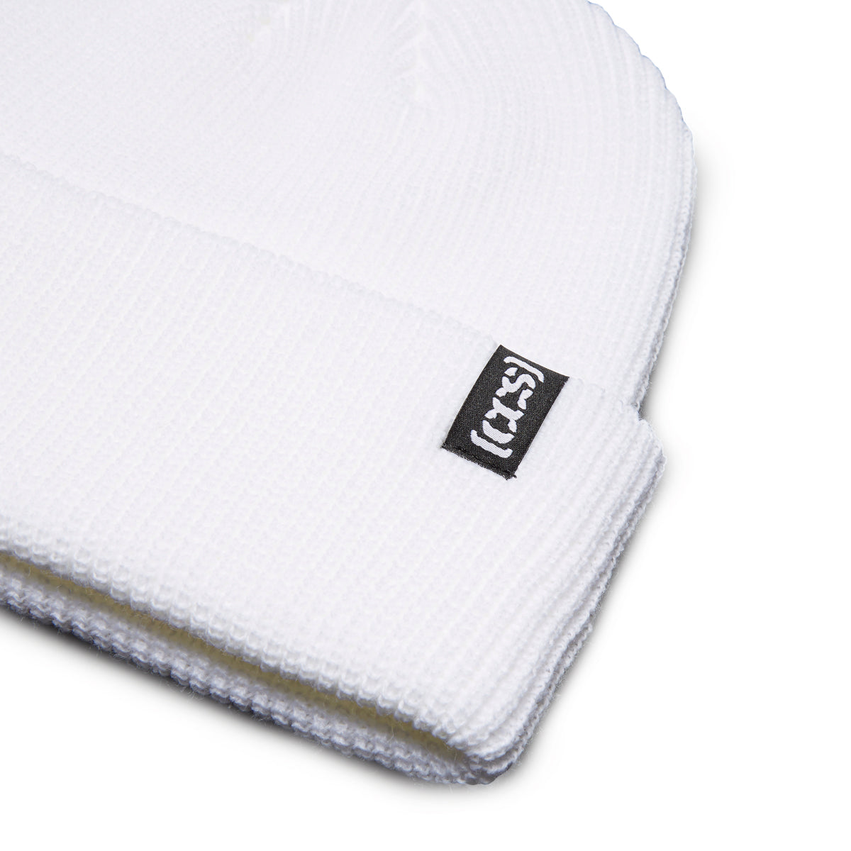 CCS Bracket Label Beanie - White