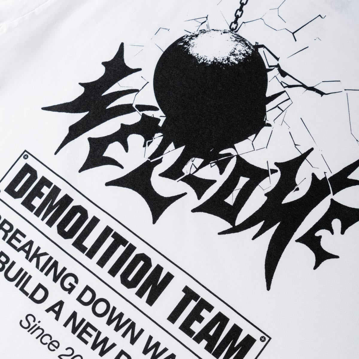 Welcome Demolition T-Shirt - White – CCS