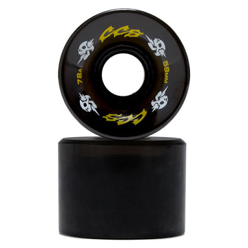 CCS Retro Cruiser 78a Skateboard Wheels - Surf Black - 59mm