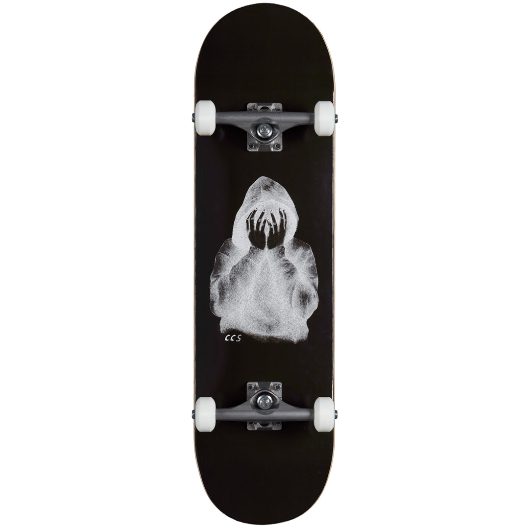 CCS Smile on The Surface Skateboard Complete - Black