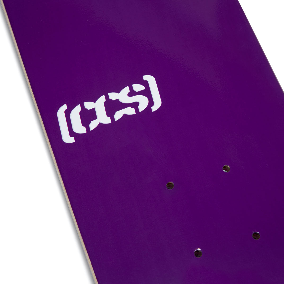 CCS Logo Mini Skateboard Deck - Purple