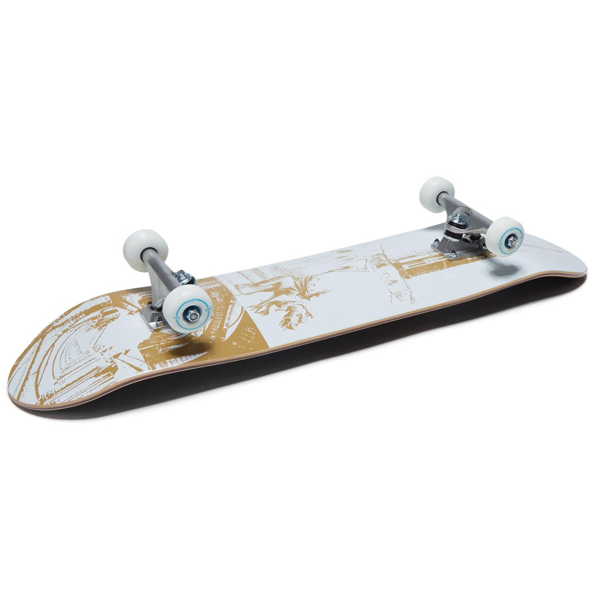 CCS Cathedral Skateboard Complete - White