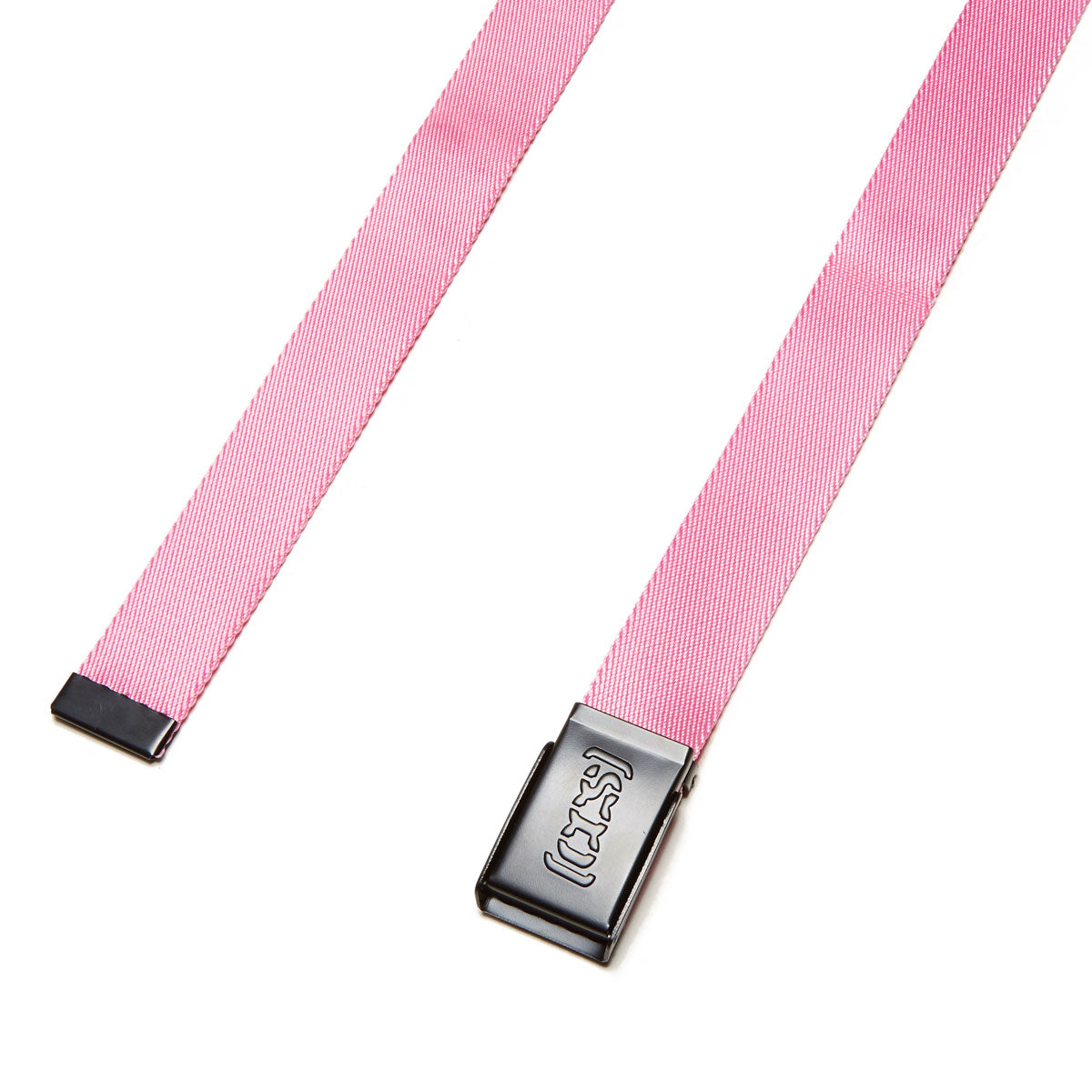 CCS Black Logo Buckle Belt - Pink