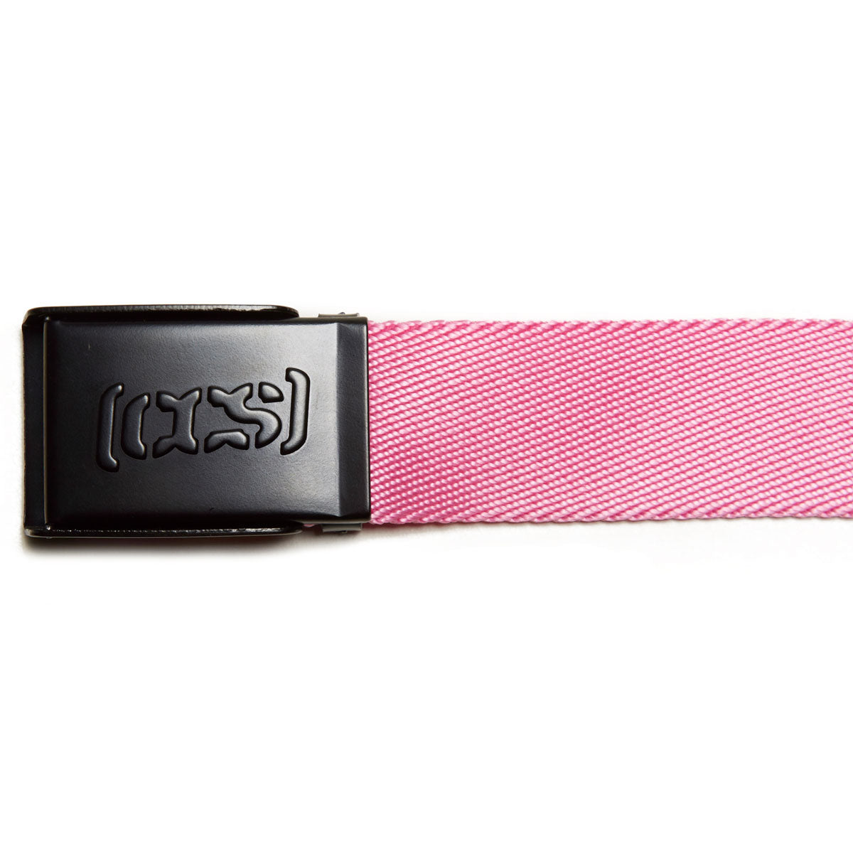 CCS Black Logo Buckle Belt - Pink