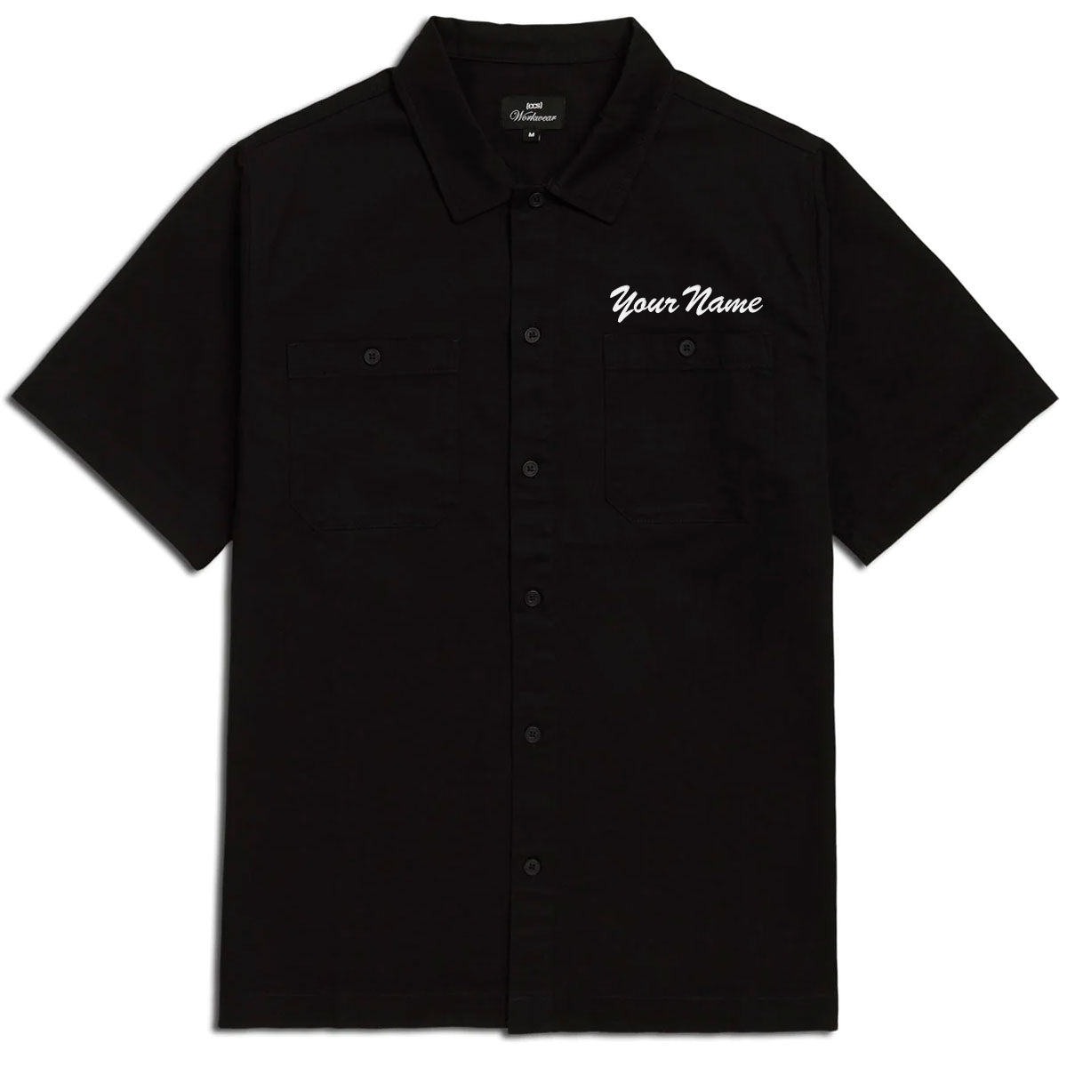 CCS Custom Embroidered Work Shirt - Black
