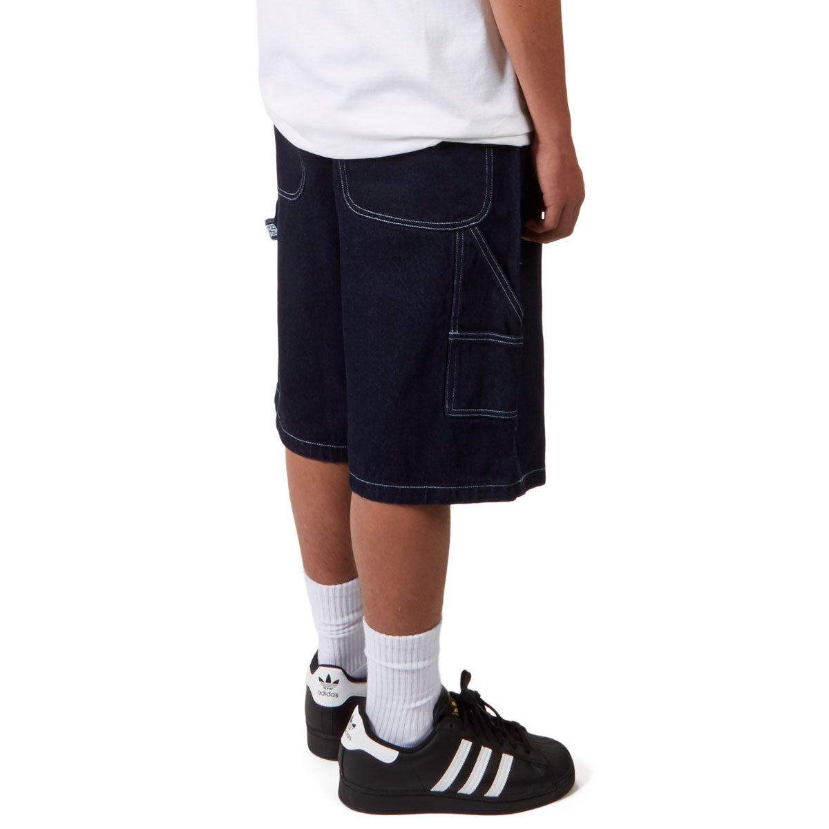 CCS Hammer Loop Jean Shorts - Overdyed Navy