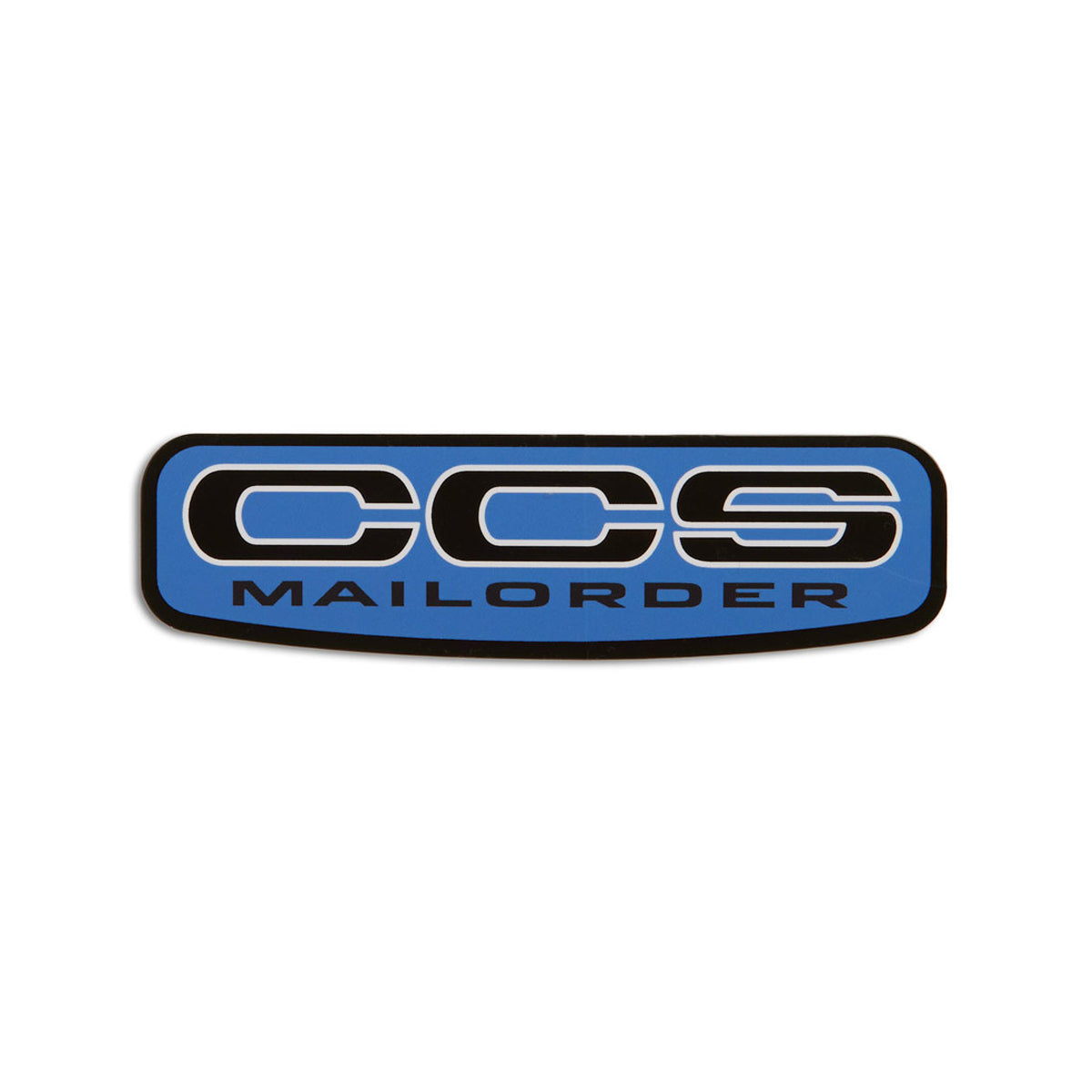 CCS Mailorder Logo Stickers - Blue/White/Black