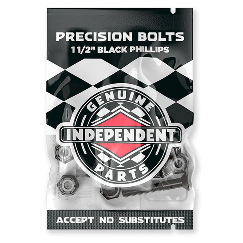 Independent Genuine Parts Phillips Hardware - Black - 1.50" – CCS