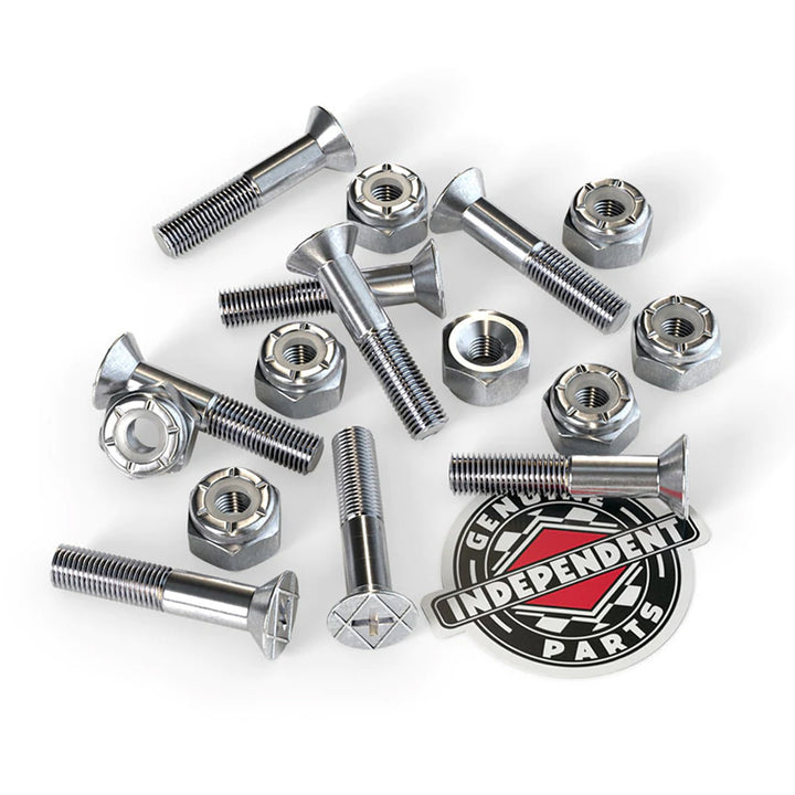 Independent Genuine Parts Phillips Hardware - Black/Silver - 1" – CCS